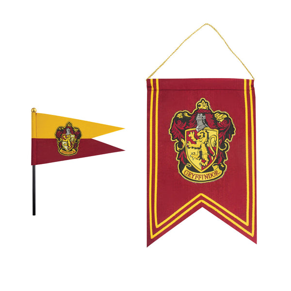 Set Bannière et Drapeau Gryffondor | Harry Potter | Cinereplicas ...