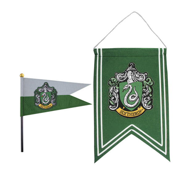 Set Banniere et Drapeau Serpentard | Harry Potter | Cinereplicas ...